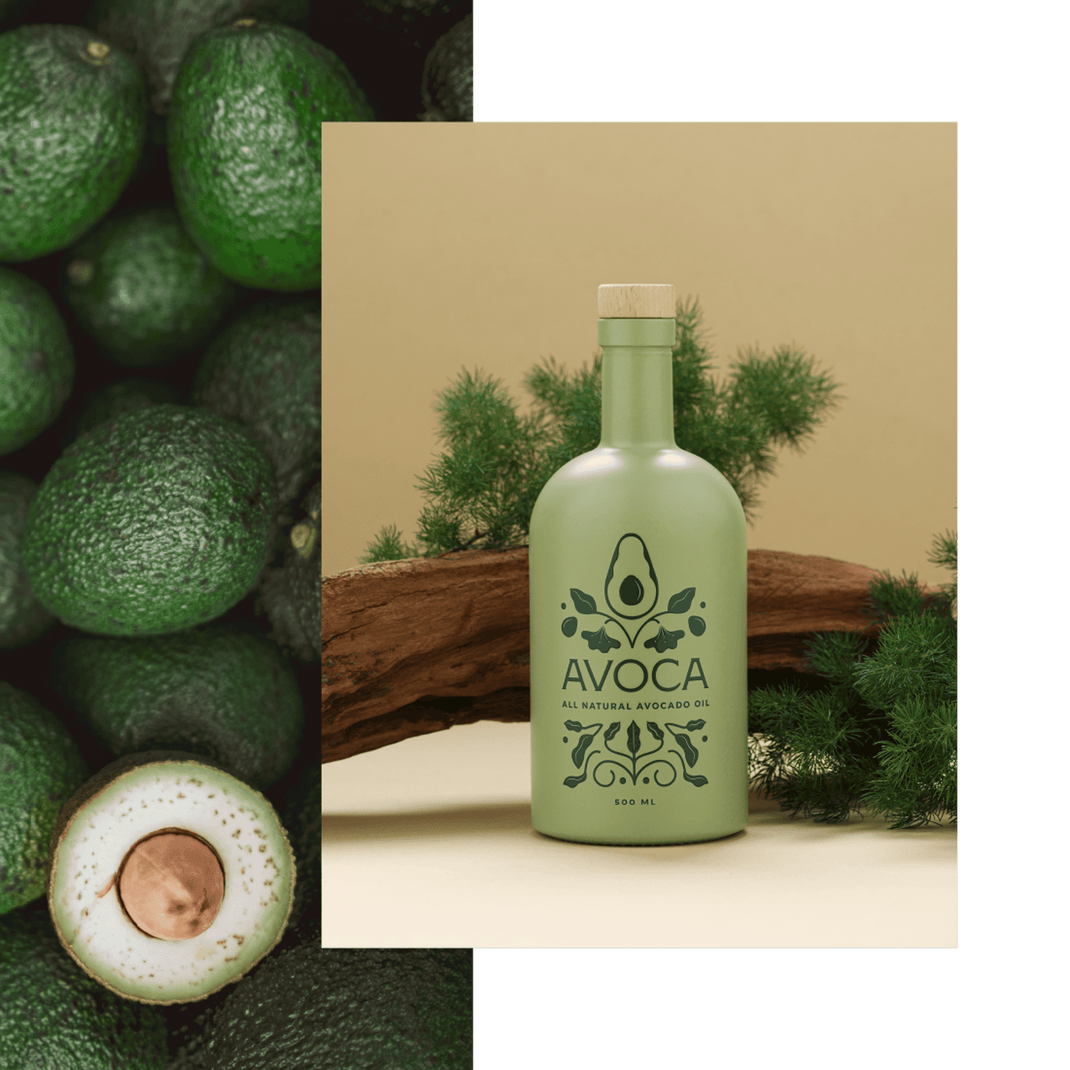 AVOCA - Premium Edible Avocado Oil from the sun kissed farms of Mexico